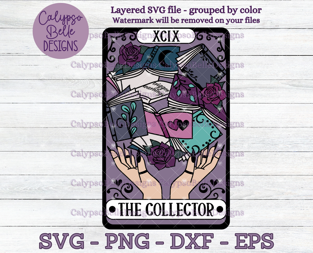 Bookish Tarot Cards – Calypso Belle Digital Designs