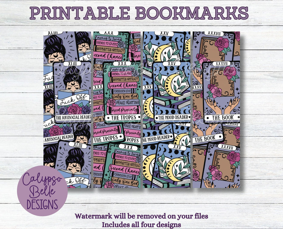 Bookish Printables – Calypso Belle Digital Designs